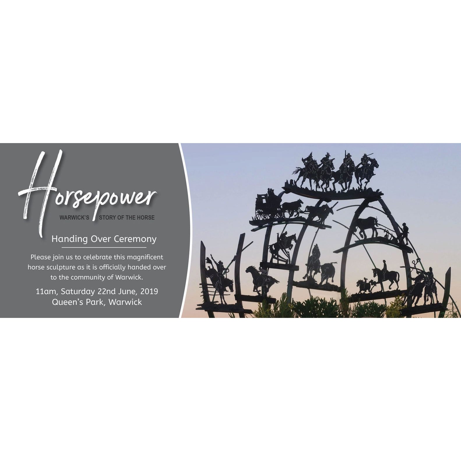 Horsepower Handing Over Ceremony – Warwick Chamber of Commerce